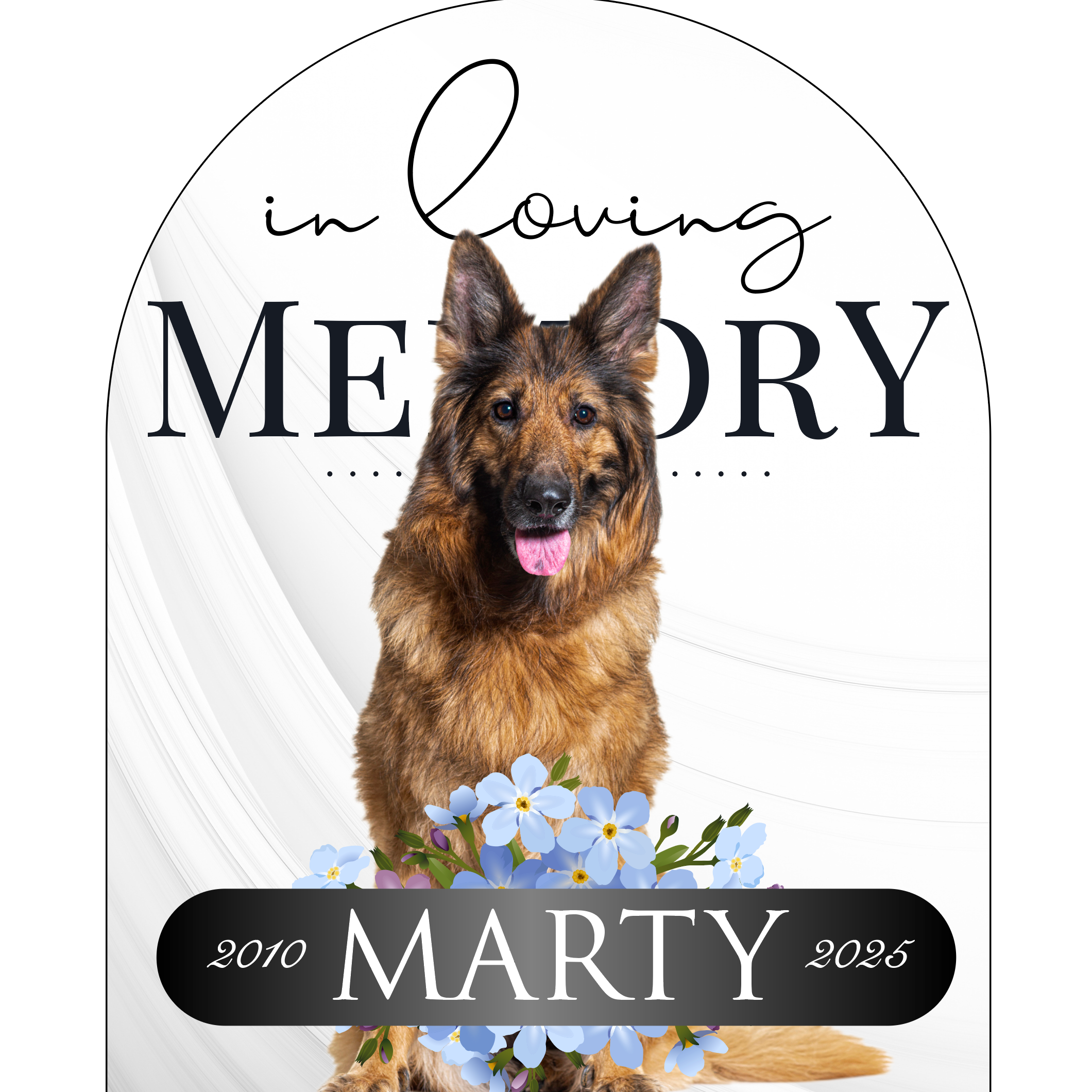 Puppy Memory Theme – Acrylic Standee