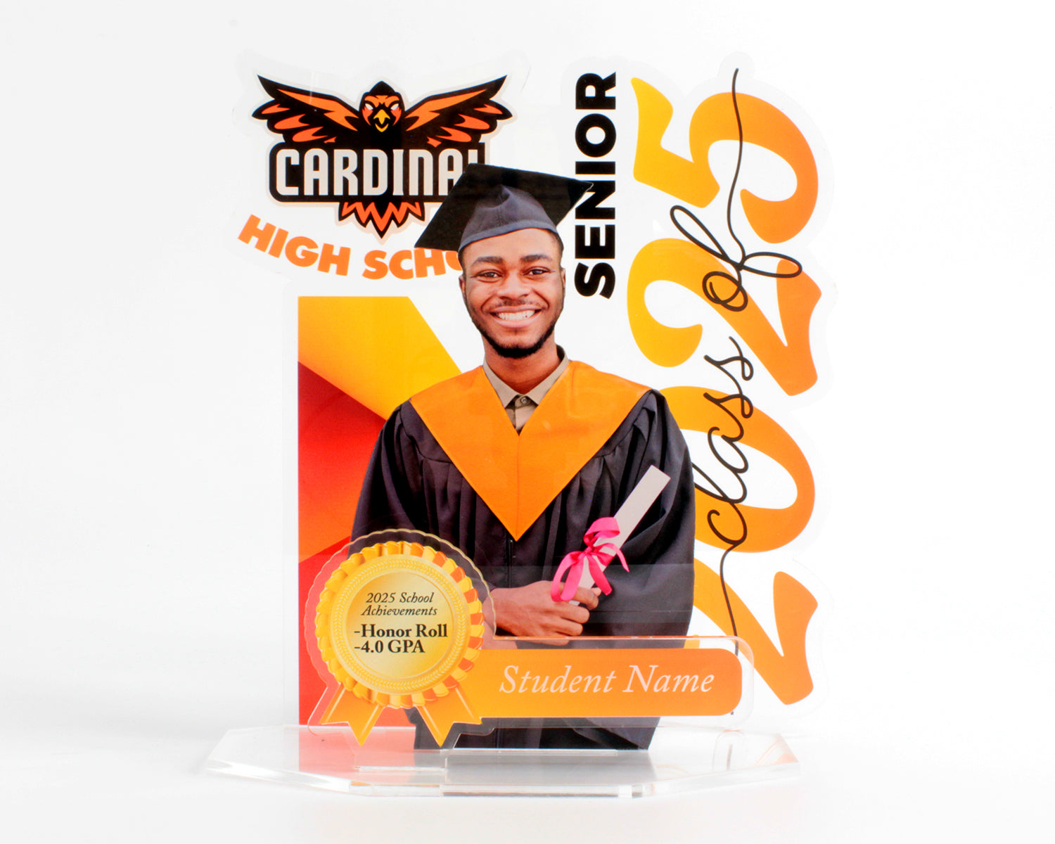 High School Theme Acrylic Standee