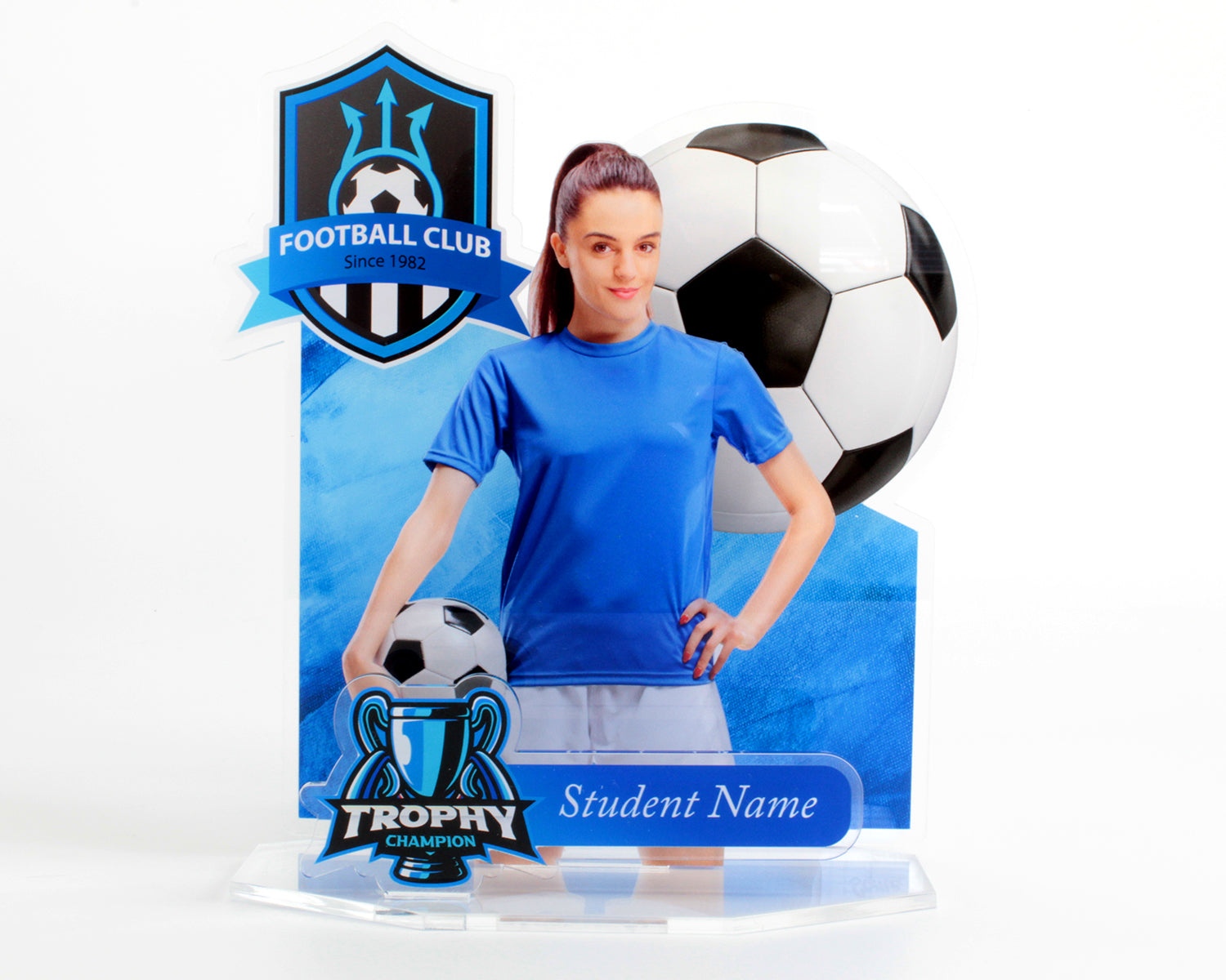 Soccer Theme Acrylic Standee